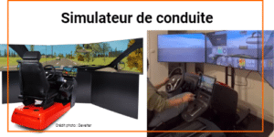 Simulateur de conduite en auto-école, bonne idée pour démarrer